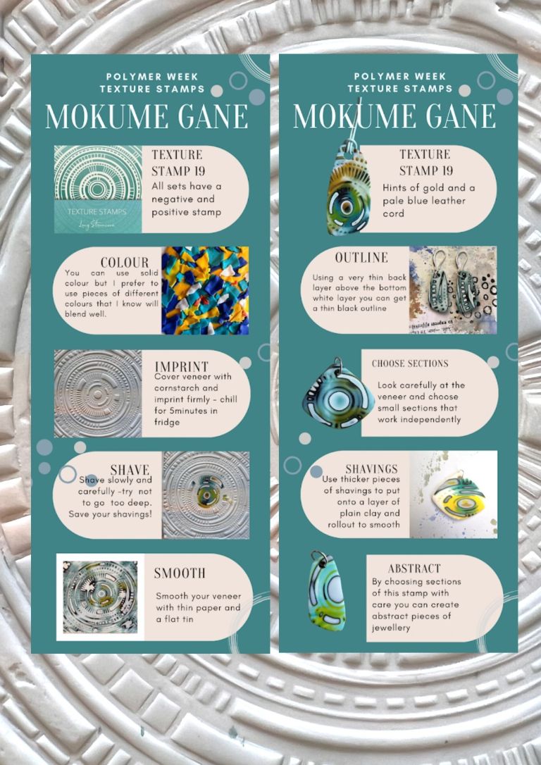 Polymer Clay Mokume Gane Booklet 2 – Jane Hewitt